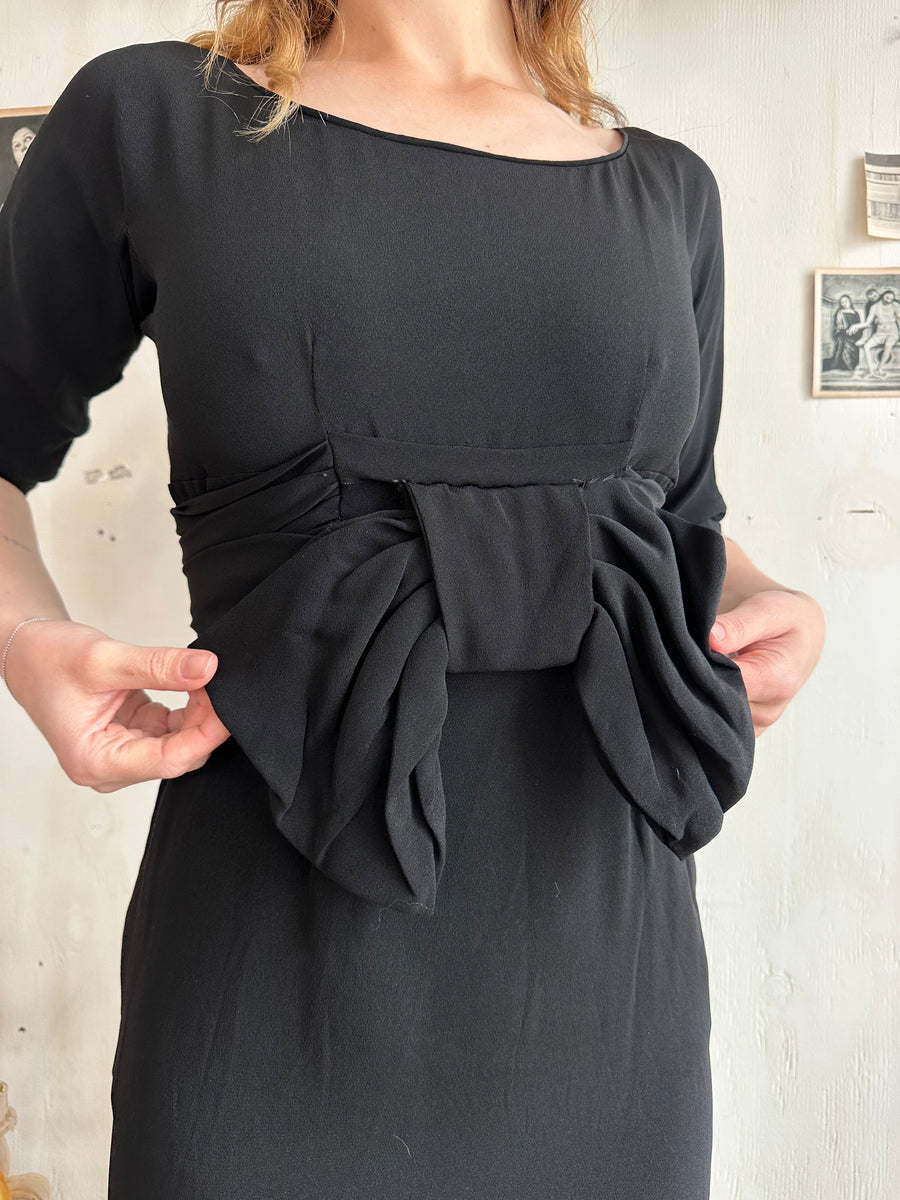 1960s Bow Bodycon Mini Dress (XS) – Handbook