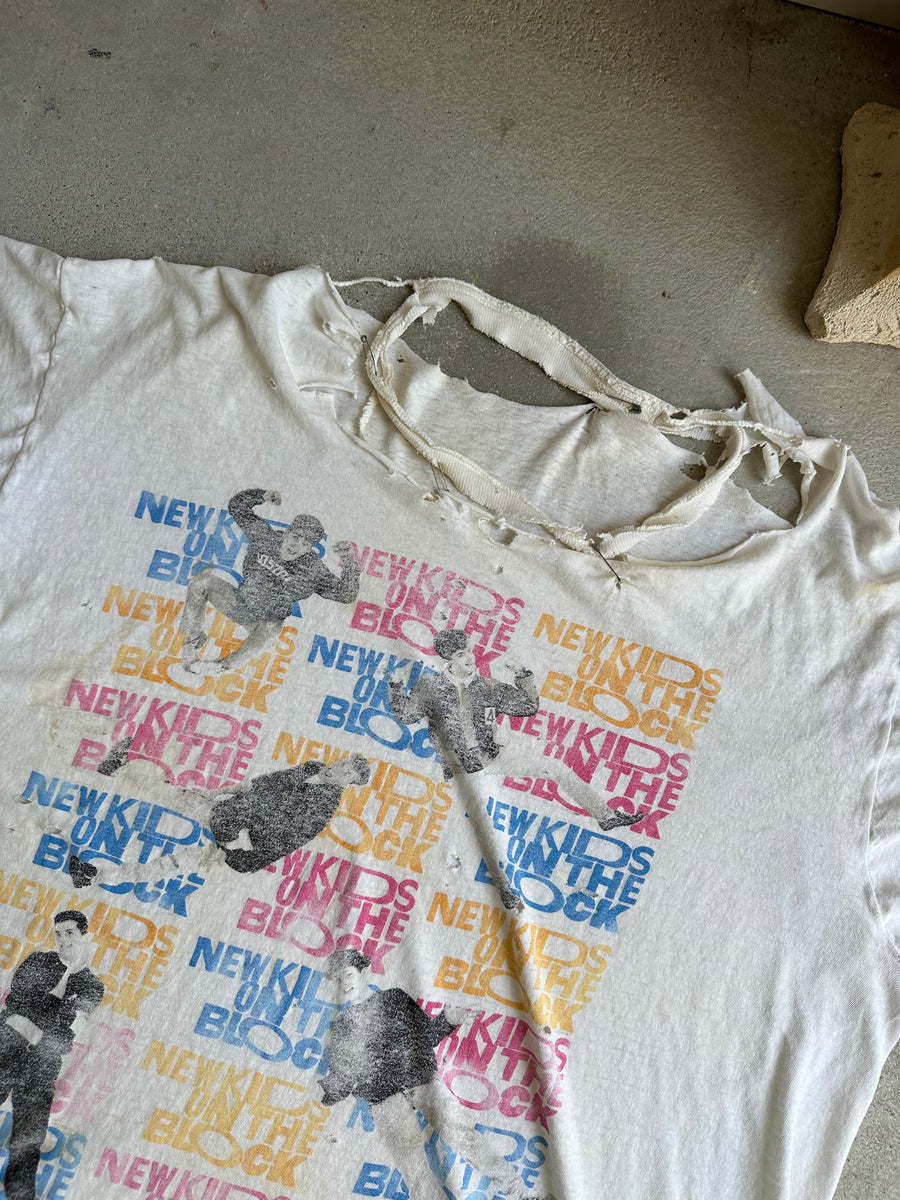 1980s Thrashed New Kids on the Block Tee (XXL) – Handbook