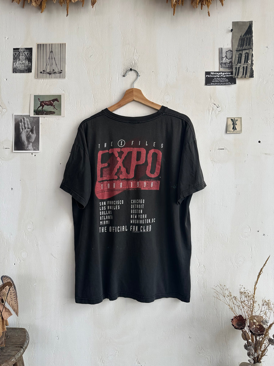 1998 Paint Covered X-Files Expo T-Shirt (Boxy L) – Handbook
